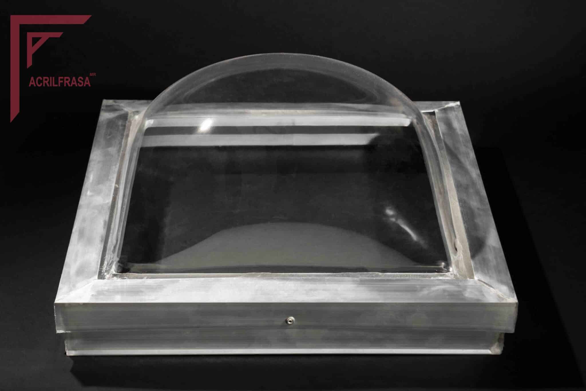 Domo Transparente 1.50x1.50m - Ideal para Techados | Acrilfrasa