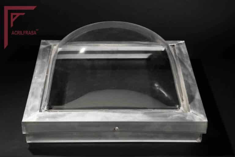 Domo Transparente 1.50x1.50m - Ideal para Techados | Acrilfrasa