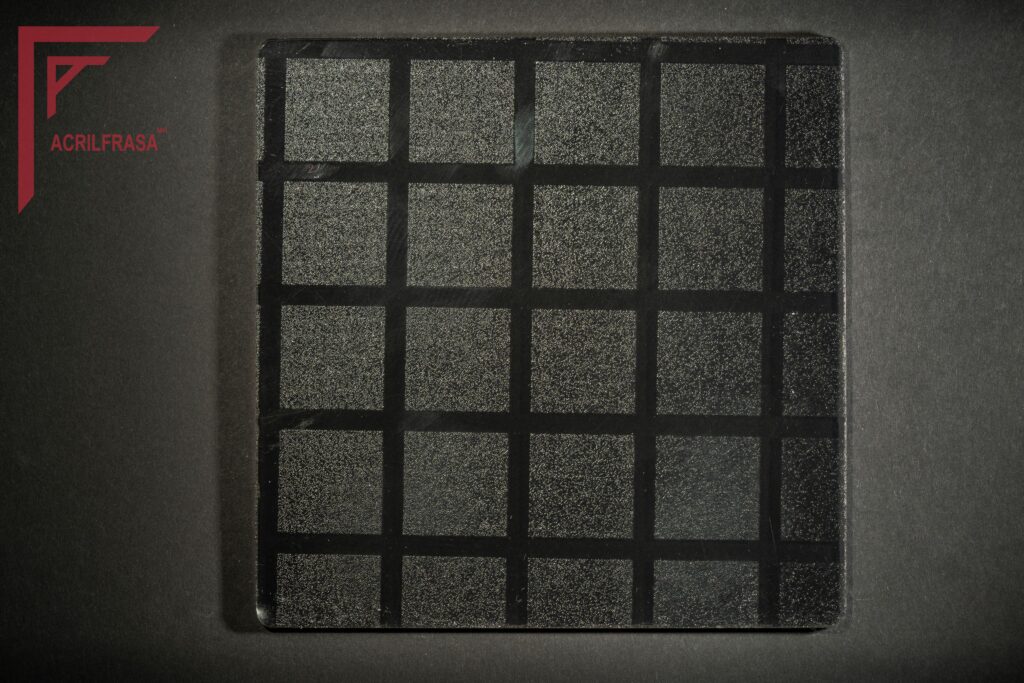 Plástico Mosaico Humo de 120x180cm, 2.6mm - Ligero y Económico | Acrilfrasa