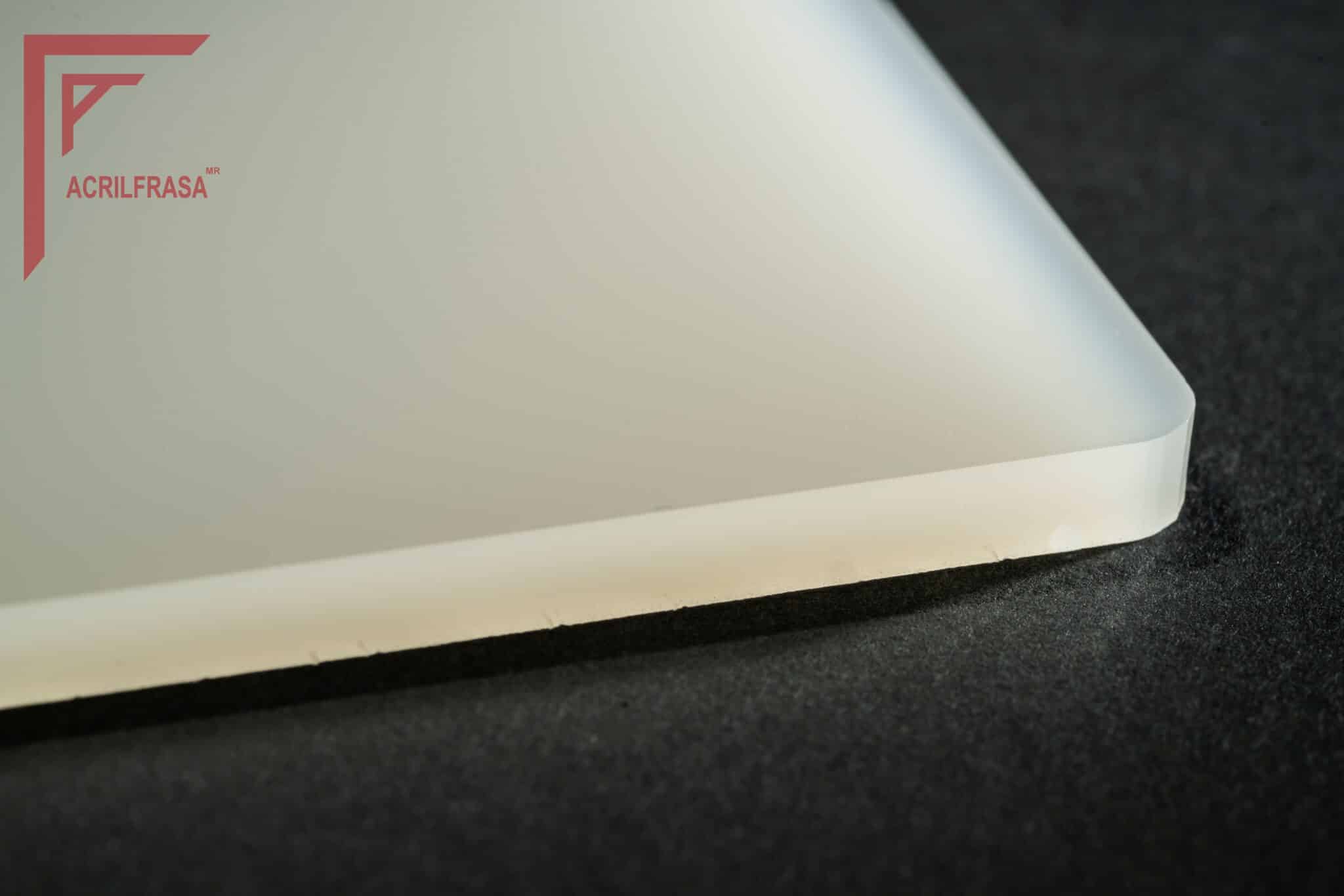 Lámina de Acrílico Blanco Opalino 1.20x1.80m, 6mm - | Acrilfrasa